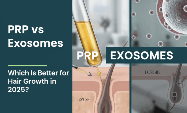 PRP vs Exosomes – Which Is Better for Hair Growth in 2025?