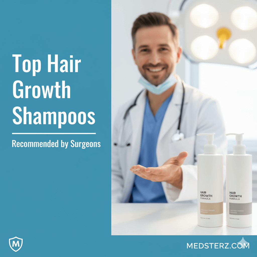 Top Hair Growth Shampoos Recommended by Surgeons in 2025
